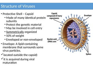 Structures and classification of viruses | PPT