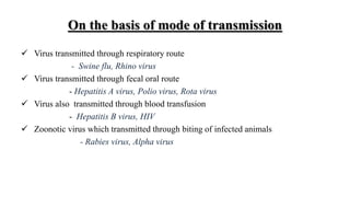 Virus classification by kainat ramzan | PPTX