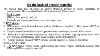 Virus classification by kainat ramzan | PPT