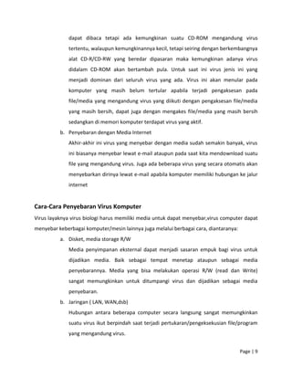 Virus computer | PDF