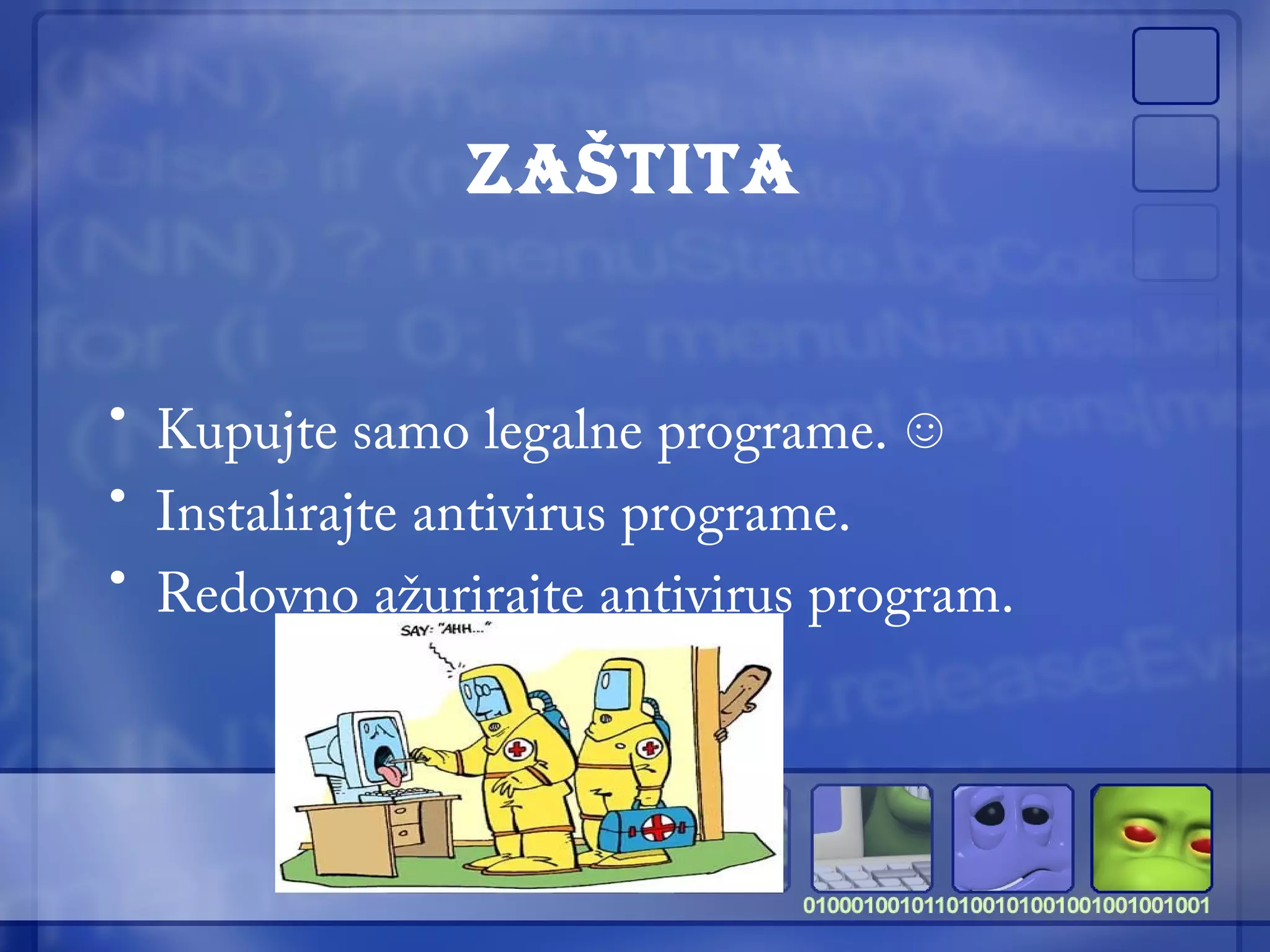 Virus,crv i trojanac | PPT