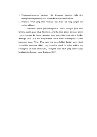 Virus dan kanker | DOC