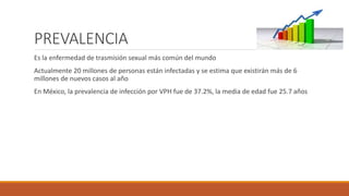 Virus del papiloma | PPTX