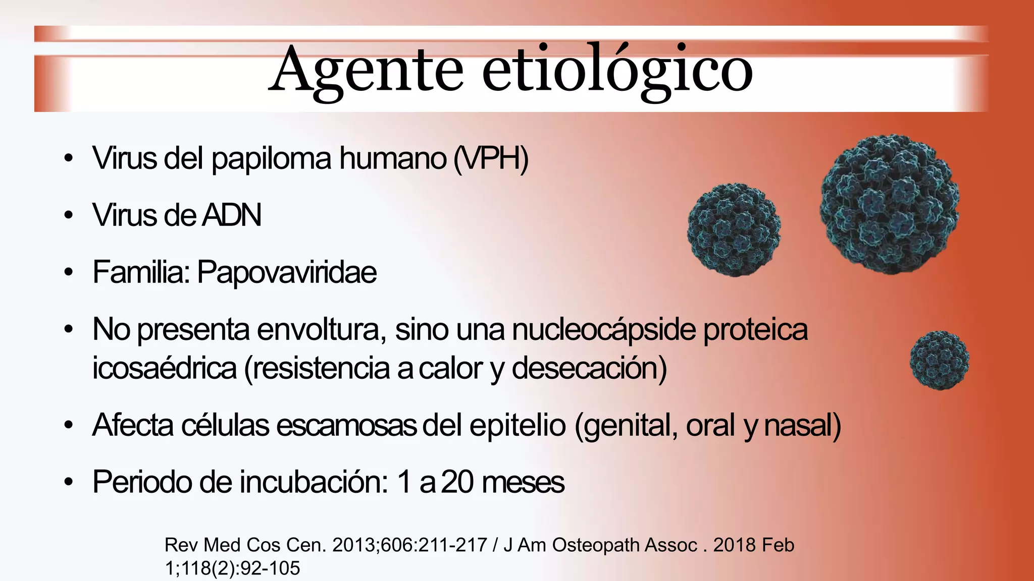Virus del papiloma humano | PPTX