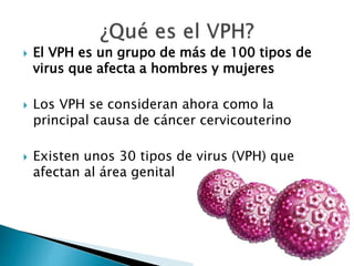 Virus del papiloma humano (vph) | PPTX
