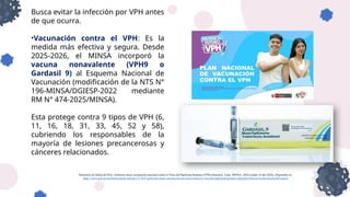 Prevención Integral del Virus del Papiloma Humano (VPH) y Cáncer ...