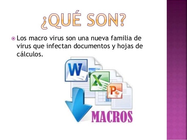 Virus de macros»