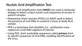 Virus detection identification | PPTX