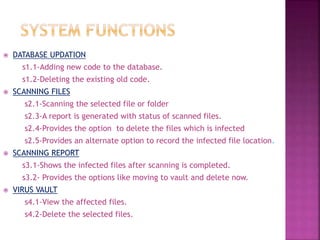 Virus detection system | PPT