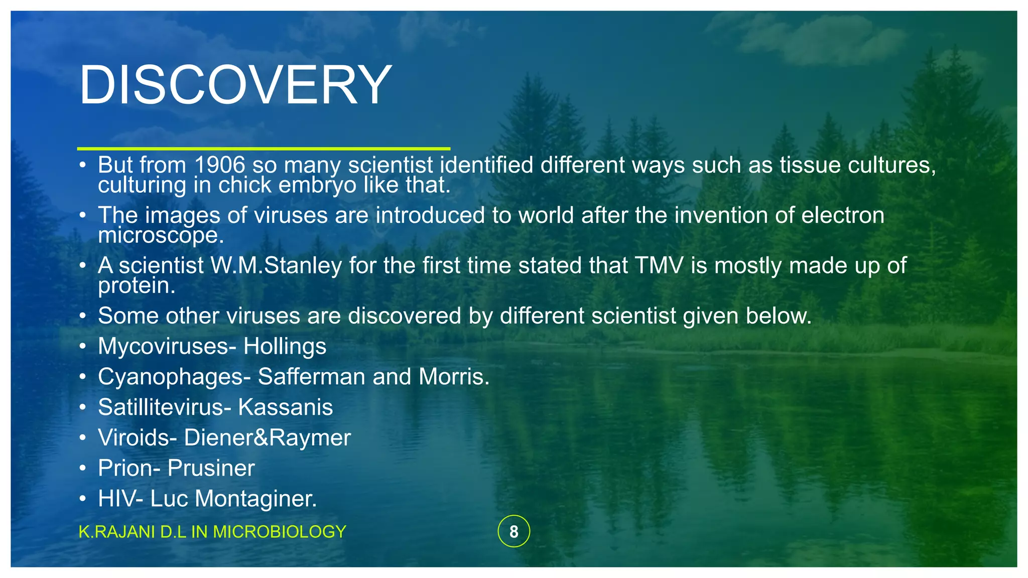 Virus discovery | PPTX