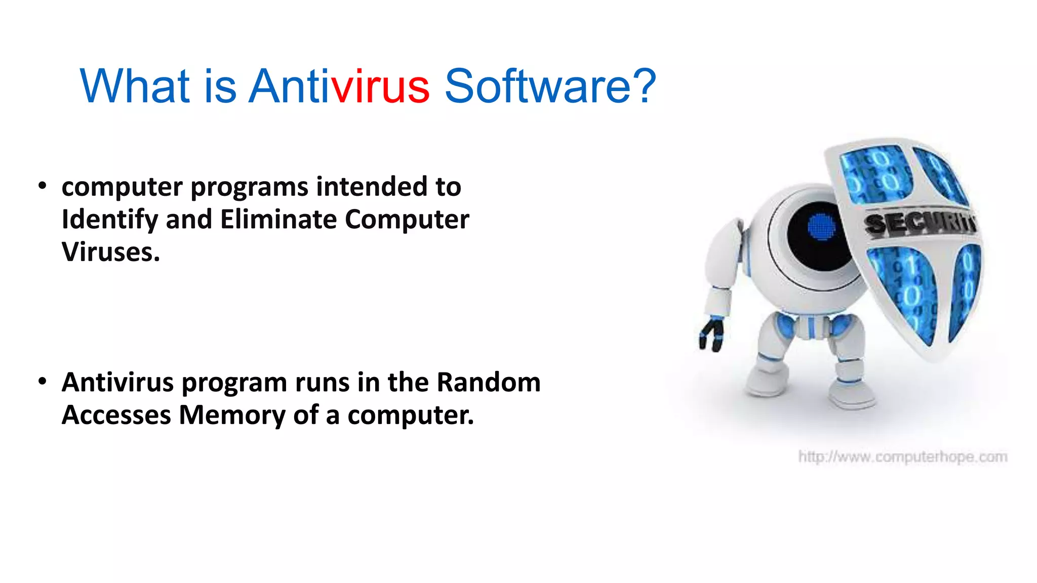 virus and antivirus | PPTX