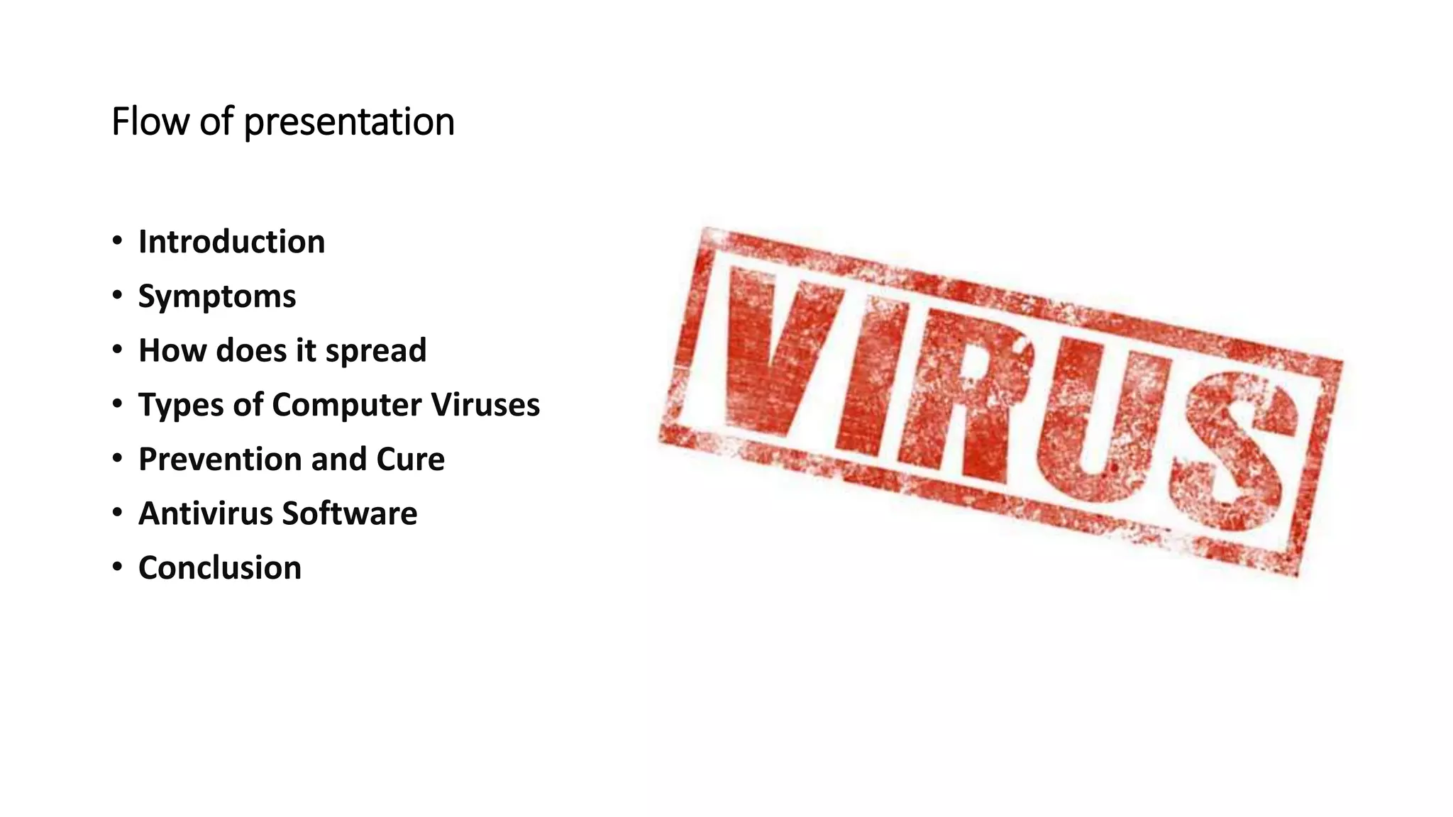 virus and antivirus | PPTX