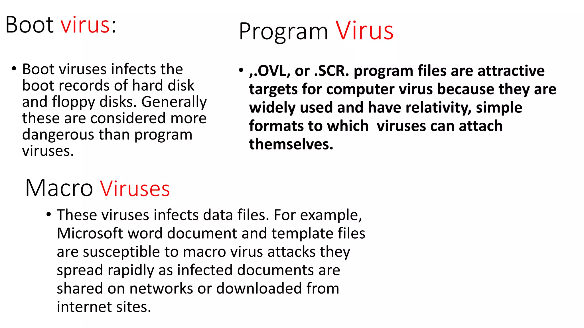 virus and antivirus | PPTX