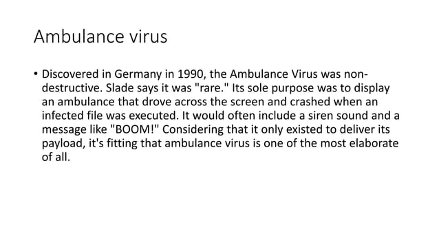 virus and antivirus | PPTX