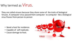 virus and antivirus | PPTX