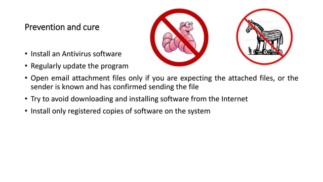 virus and antivirus | PPTX