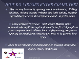 Viruses | PPTX | Antivirus Software | Computer Software and Applications
