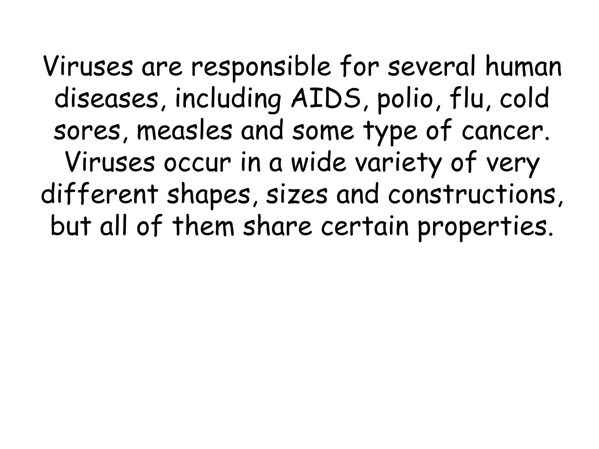 VIRUSES.ppt | Biological Sciences | Science