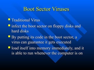 computer virus and about its details and types | PPT