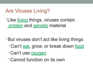Viruses PowerPoint Presentation High School | PPTX