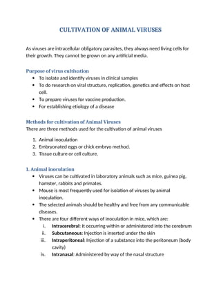 Viruses (History, structure and composition, classification ...