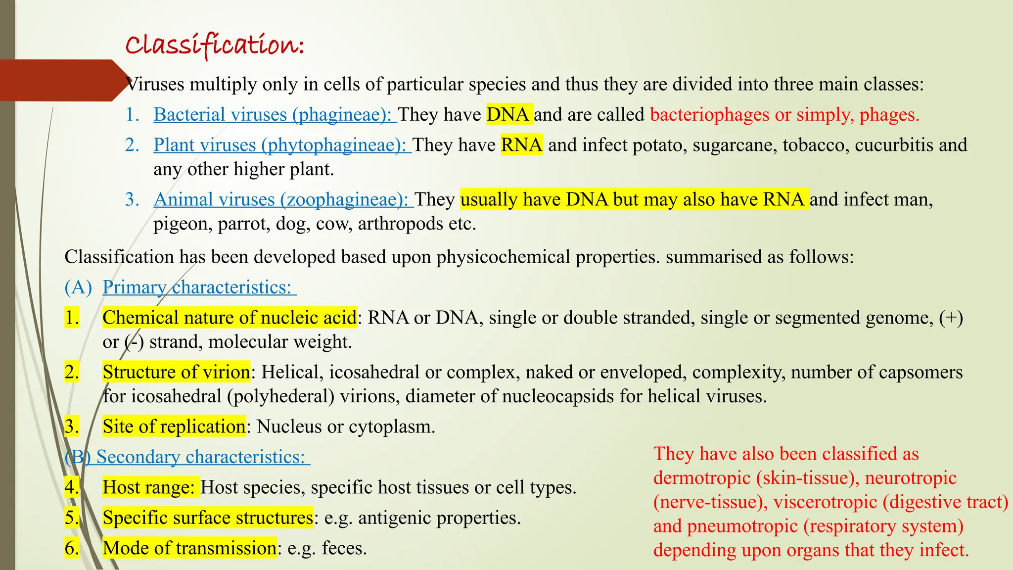 Viruses- classification, multiplication and cultivation.pptx