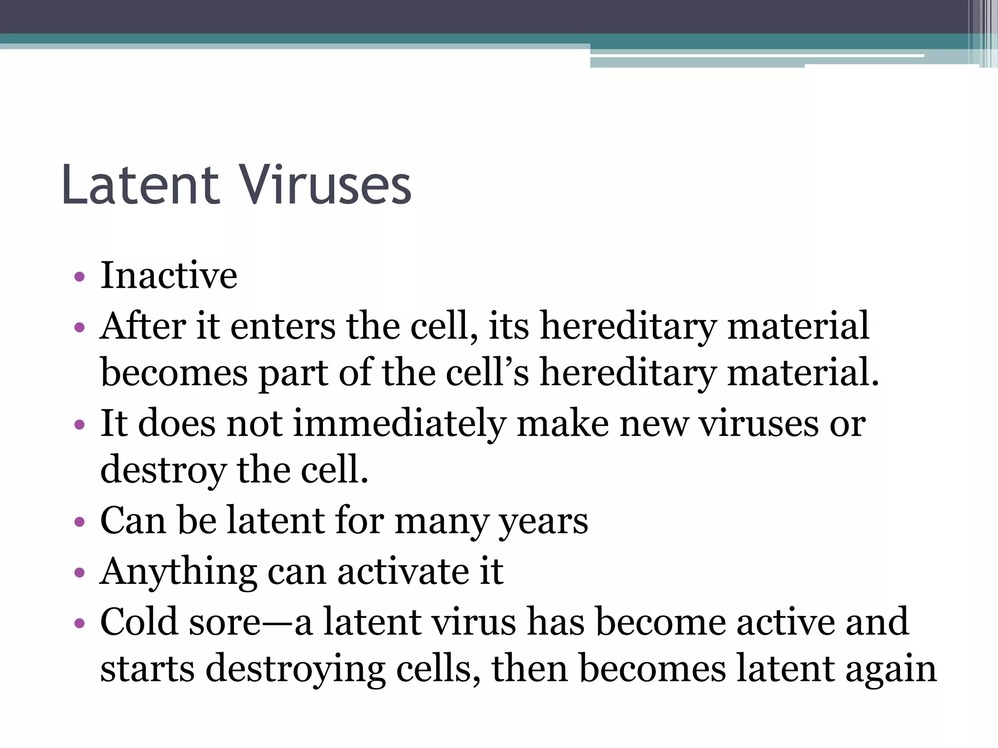 Viruses 7th chapter 8, section 4 | PPT