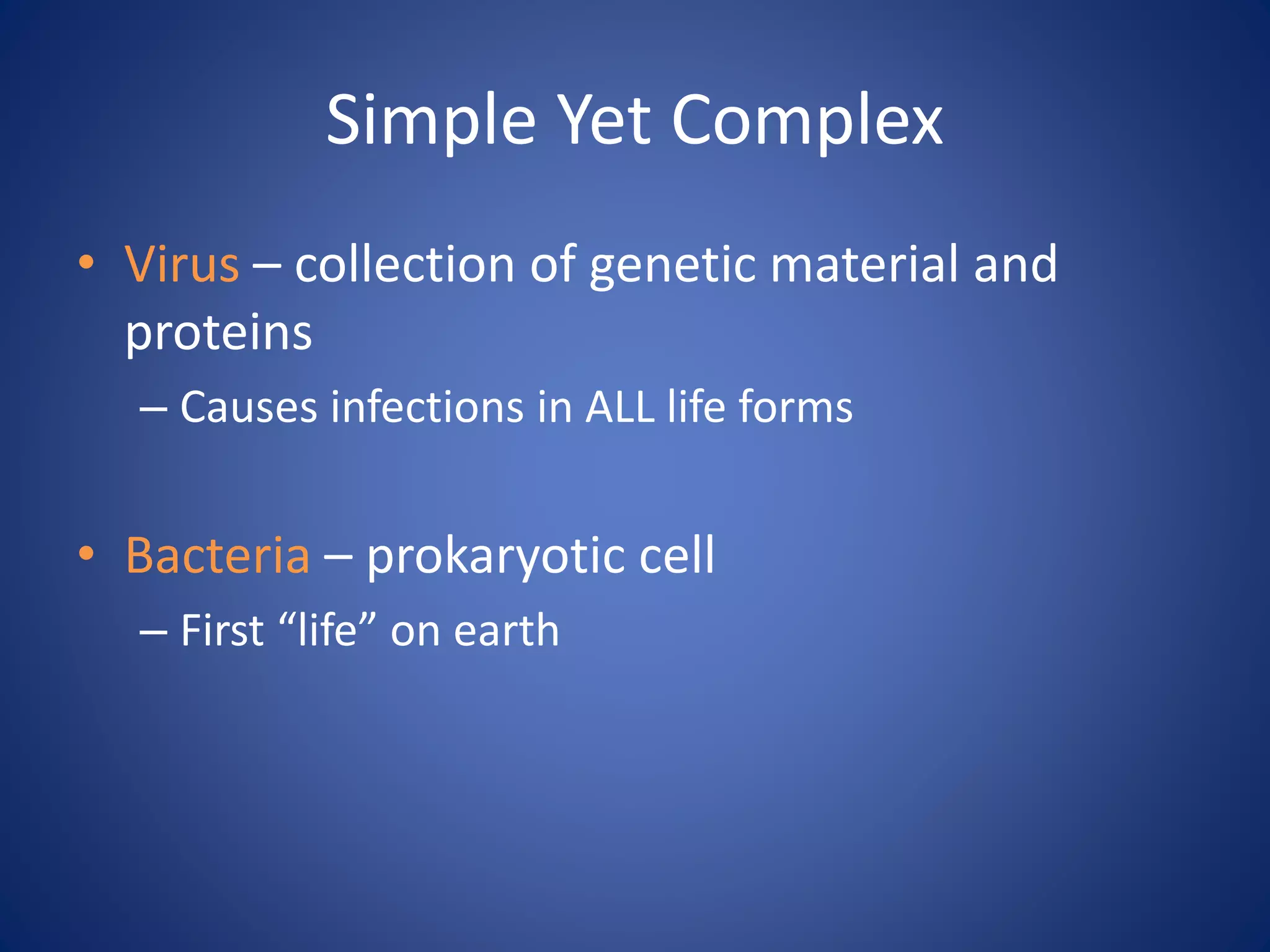 Viruses and Bacteria | PPTX