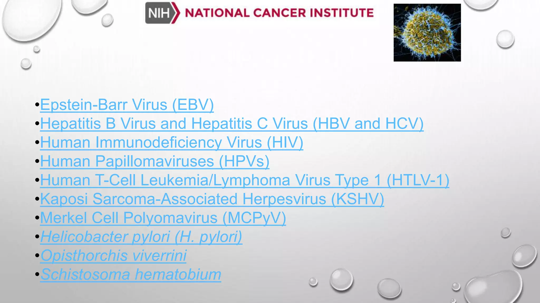 Viruses and cancer | PPTX