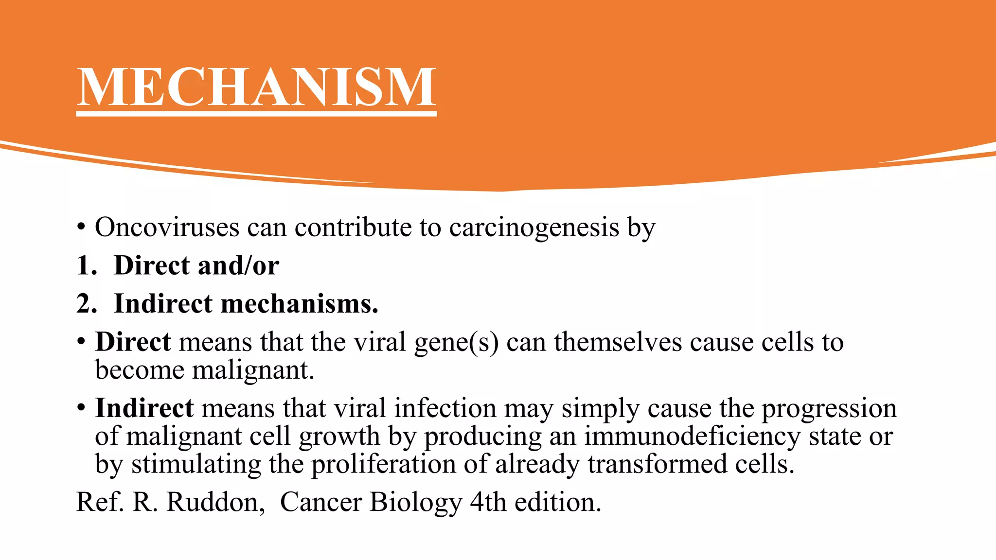 Viruses and Cancer: Introduction to Oncoviruses | PPTX
