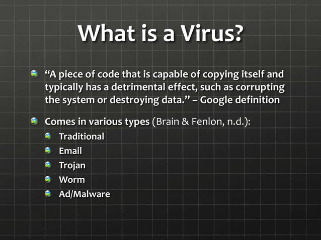 Viruses and jail time | PPT