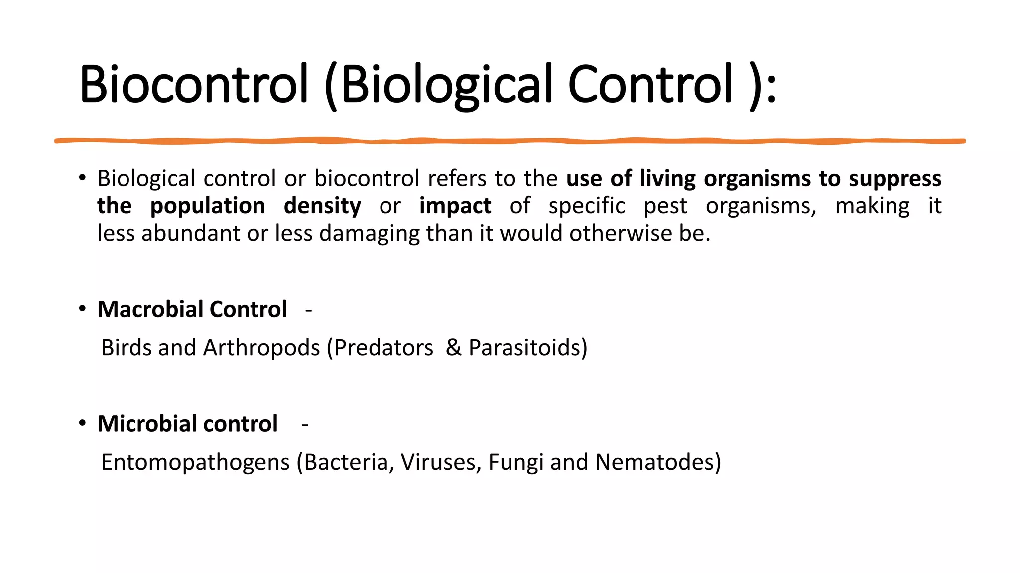 Viruses as biocontrol agents (1) | PPTX
