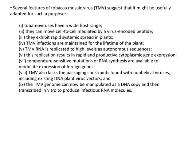 Viruses as vector, binary, shuttle vector | PPTX