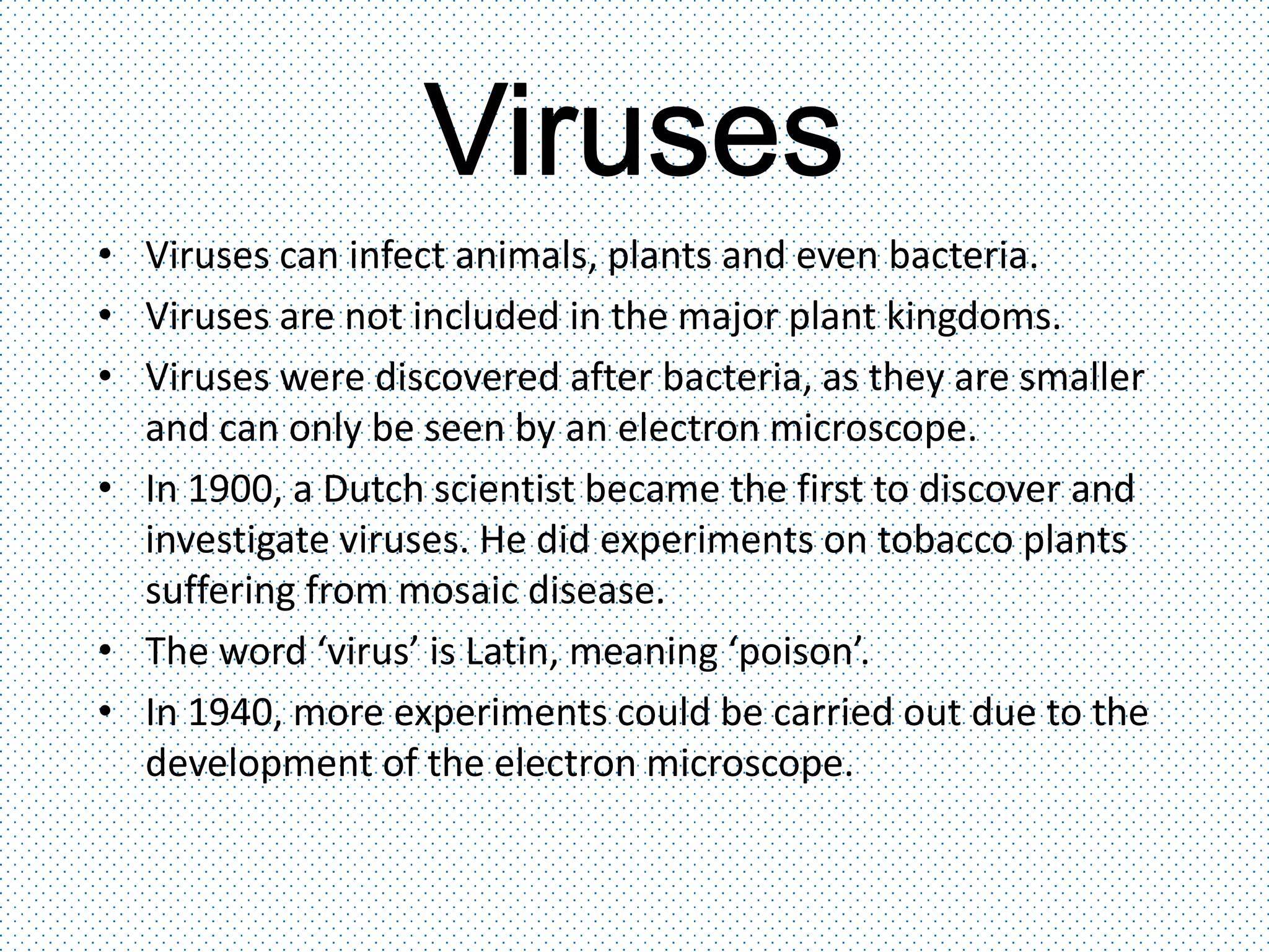 Viruses, bacteria, protists and fungi | PPTX