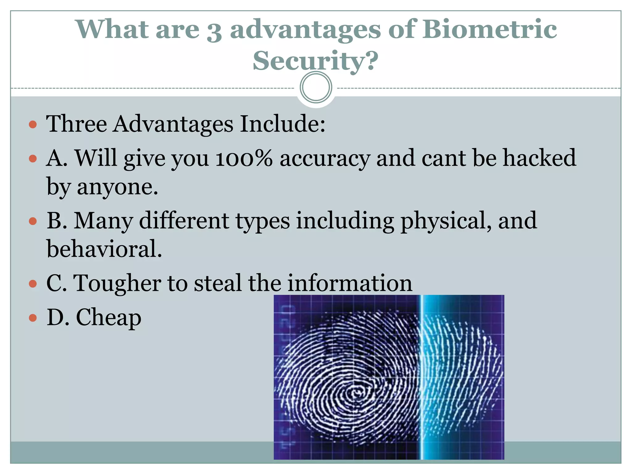 Viruses, Biometrics, Encryption | PPT