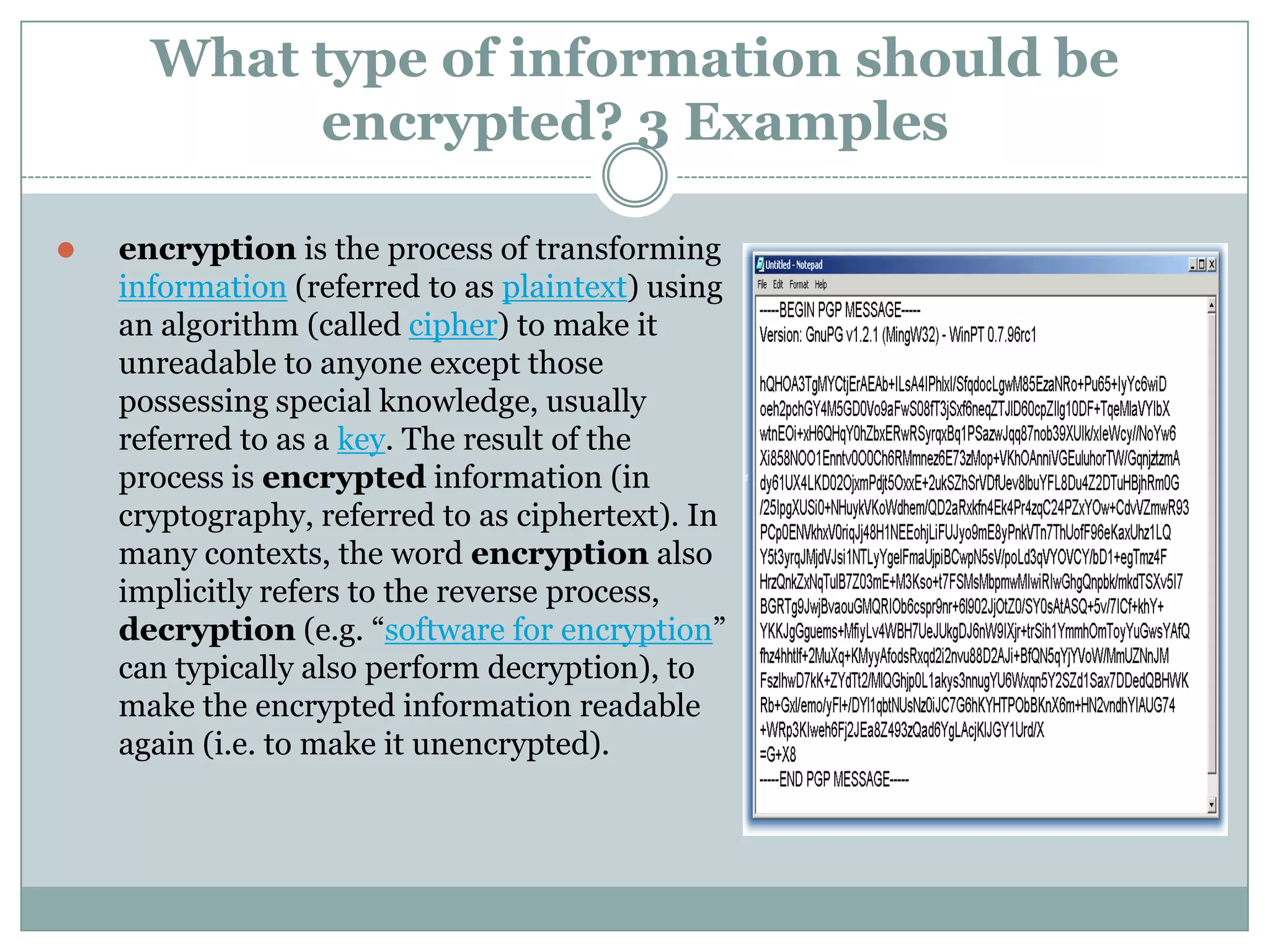 Viruses, Biometrics, Encryption | PPTX