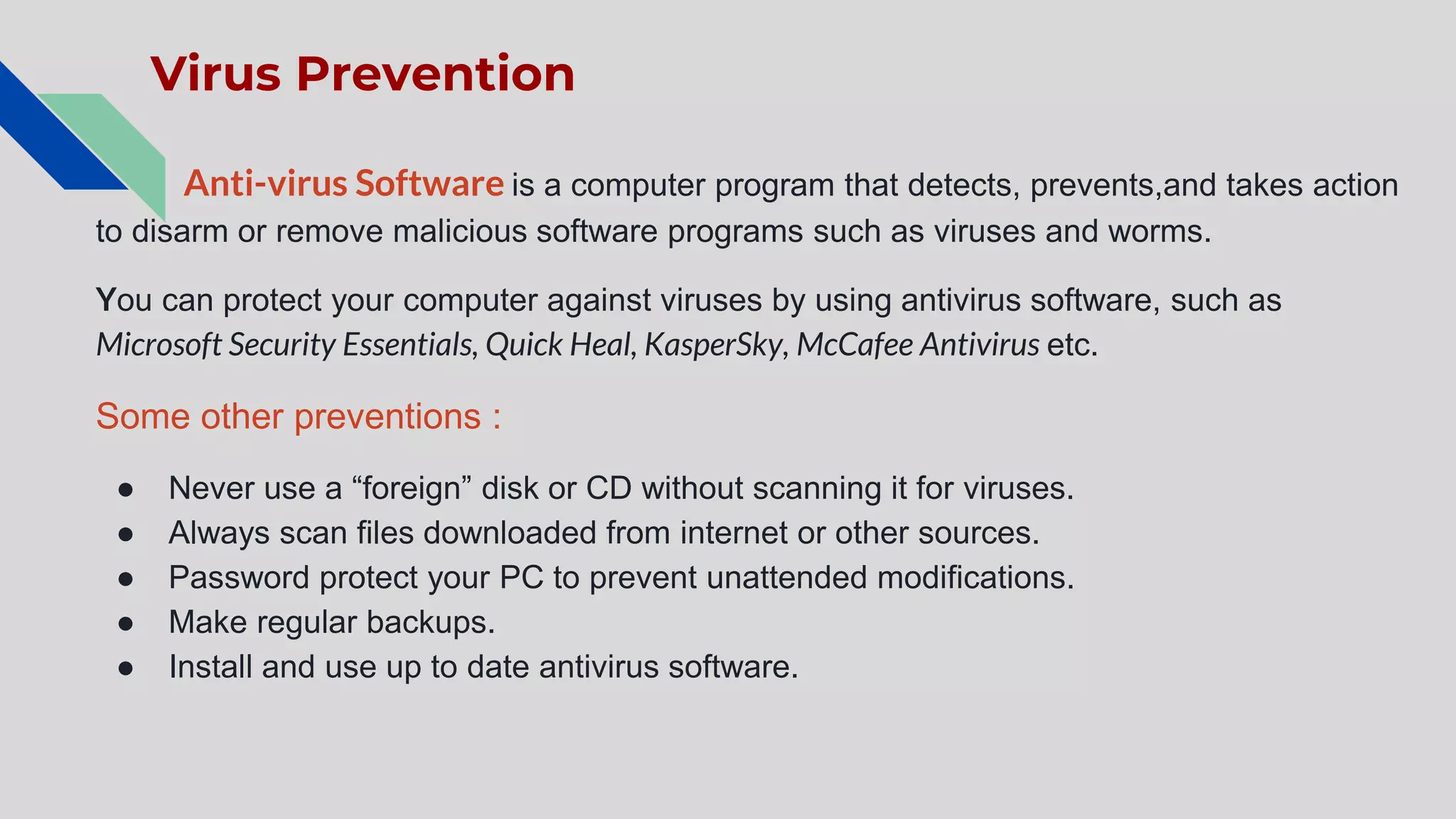 Computer Viruses | Ppt