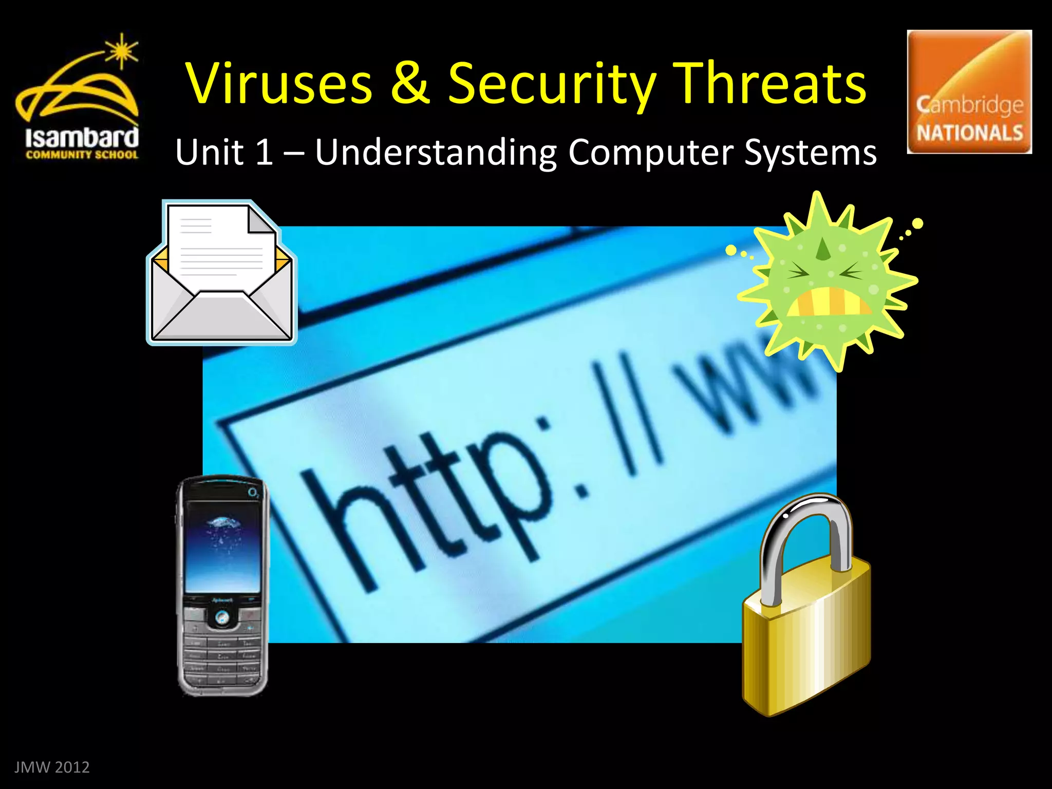 Viruses & security threats | PPTX