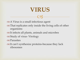 Properties of viruses | PPTX