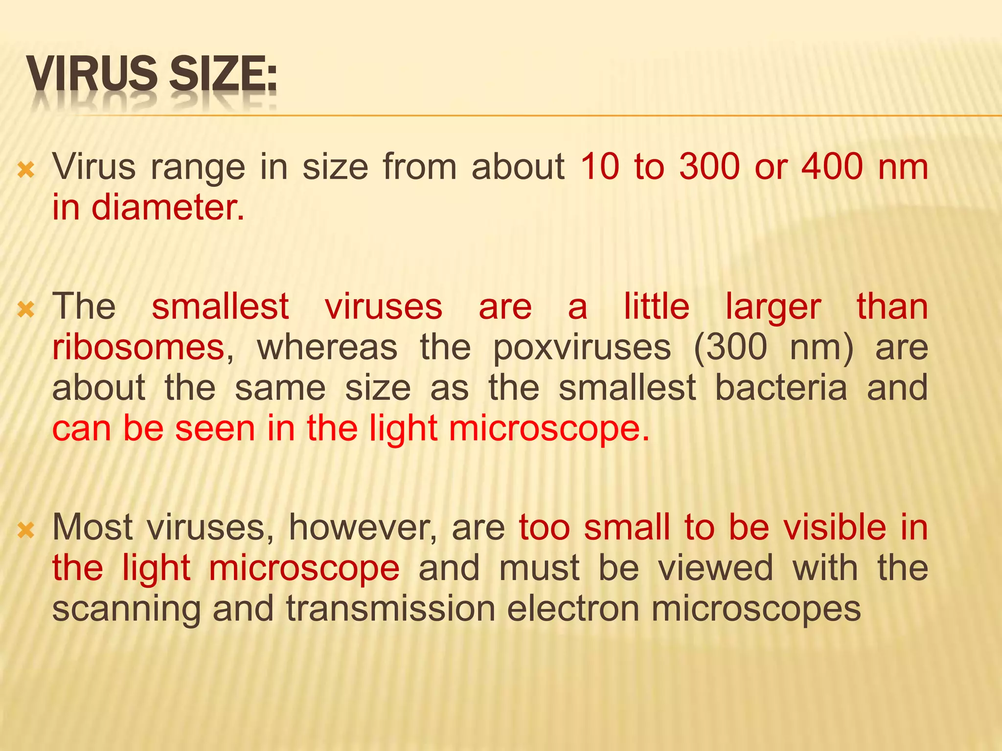 Viruses structure and classification | PPTX