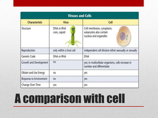 Viruses, structure, classification and characteristics | PPTX