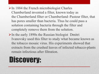 Viruses, structure, classification and characteristics | PPTX