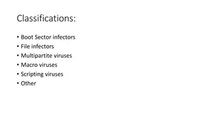Viruses & worms | PPT