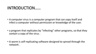 Viruses & worms | PPT | Free Download