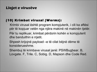 Viruset [Informatik] | PPT