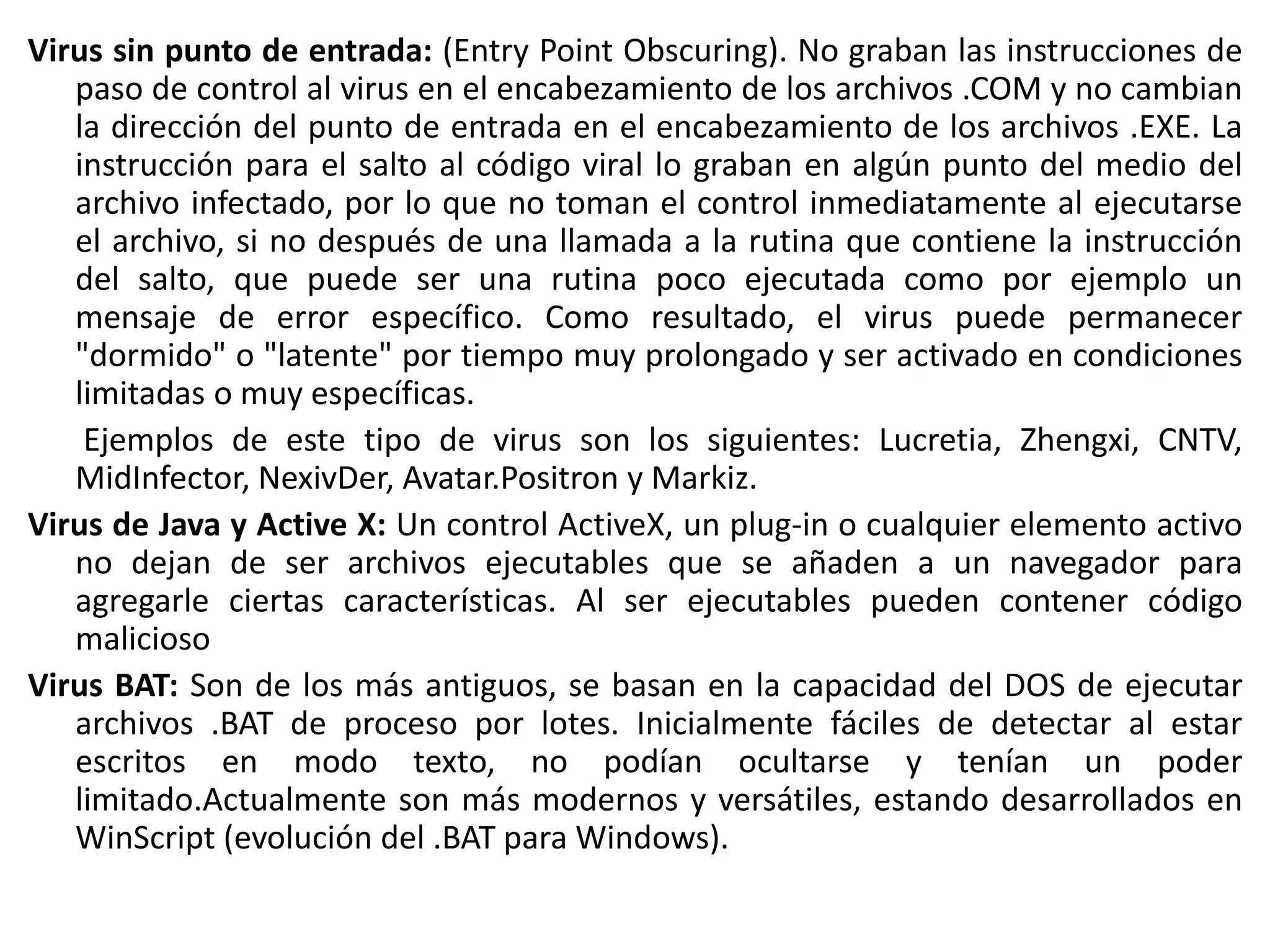 Virus, gusanos y troyanos | PPTX