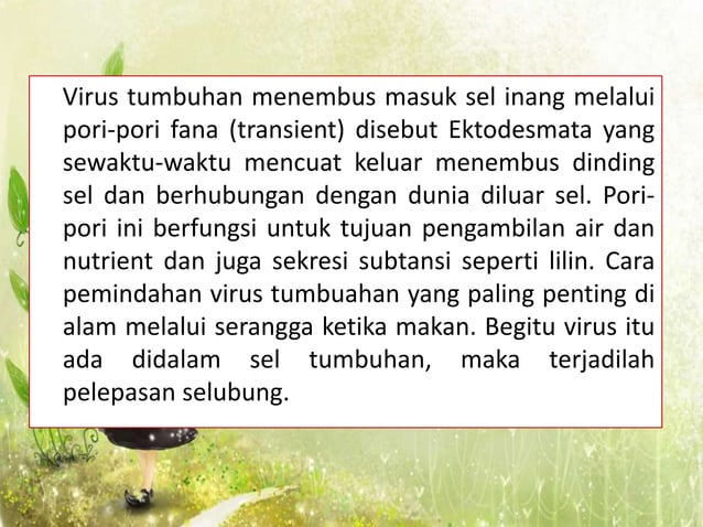 Virus hewan dan tumbuhan | PPTX