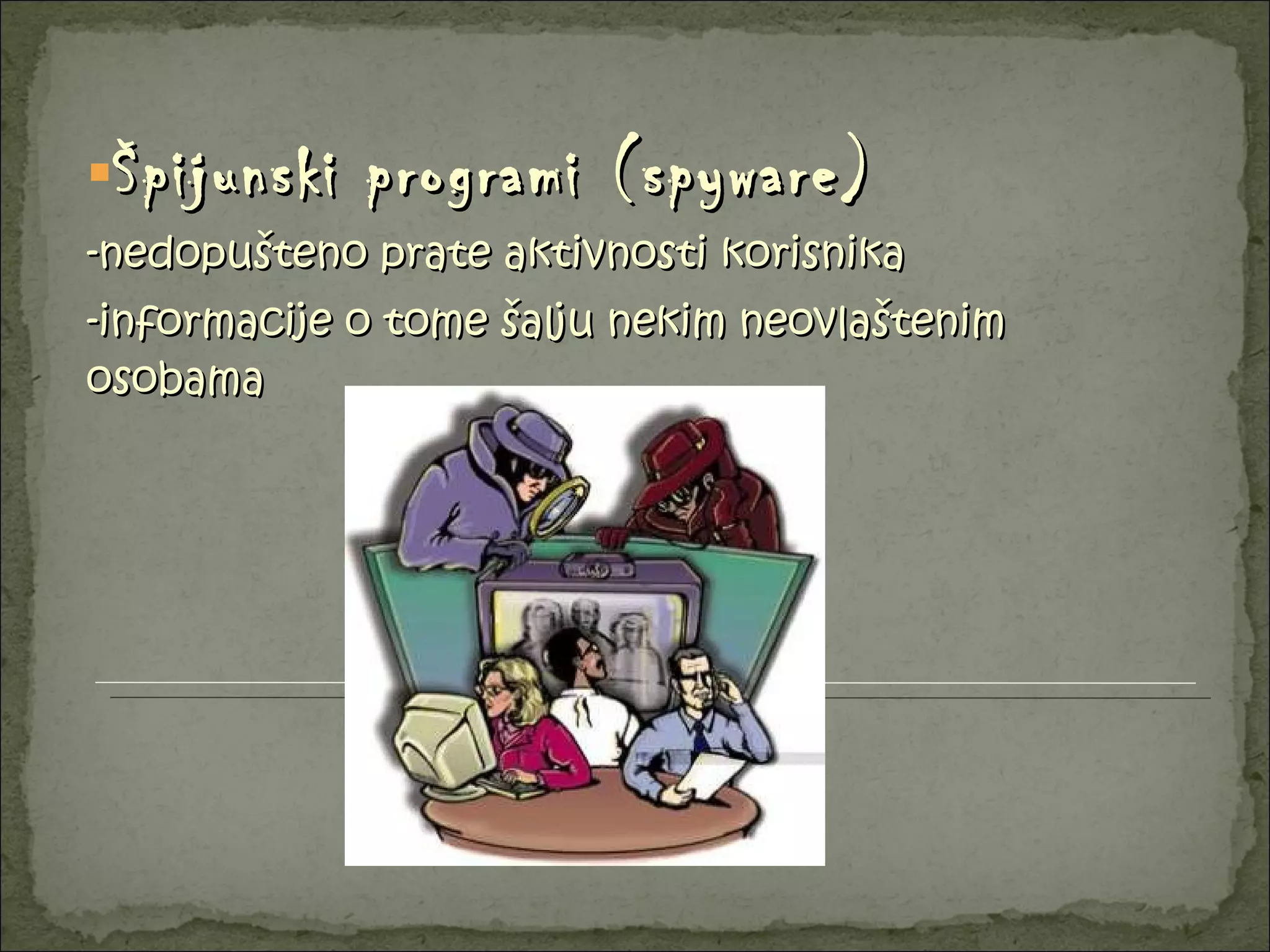 Internetske opasnosti - virusi | PPT