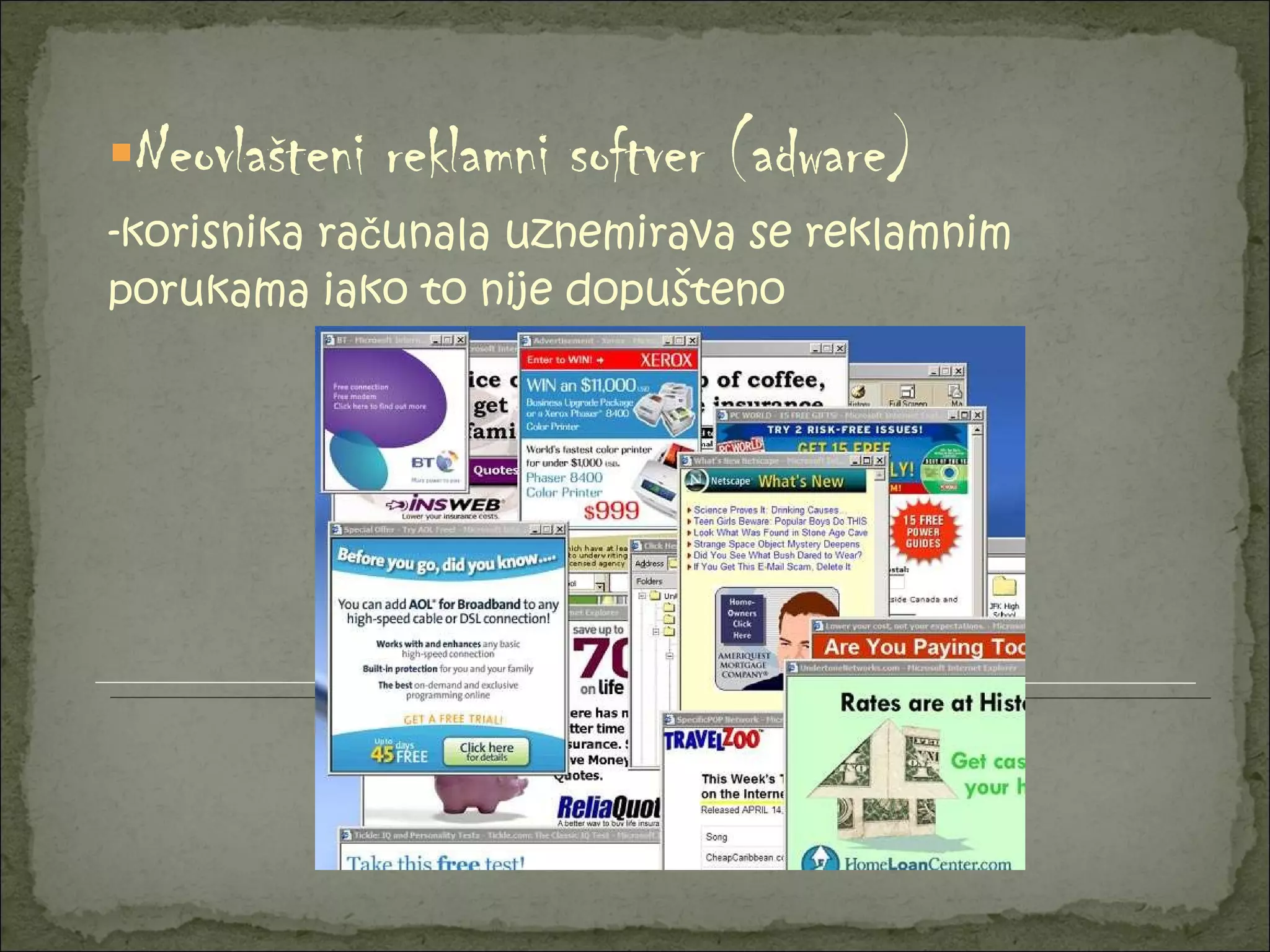 Internetske opasnosti - virusi | PPT