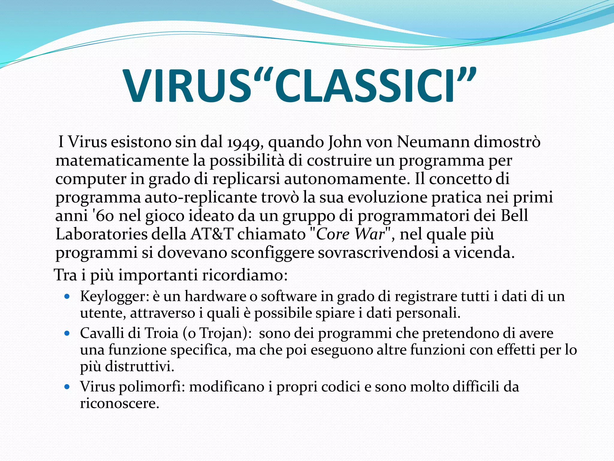 Virus informatici | PPTX
